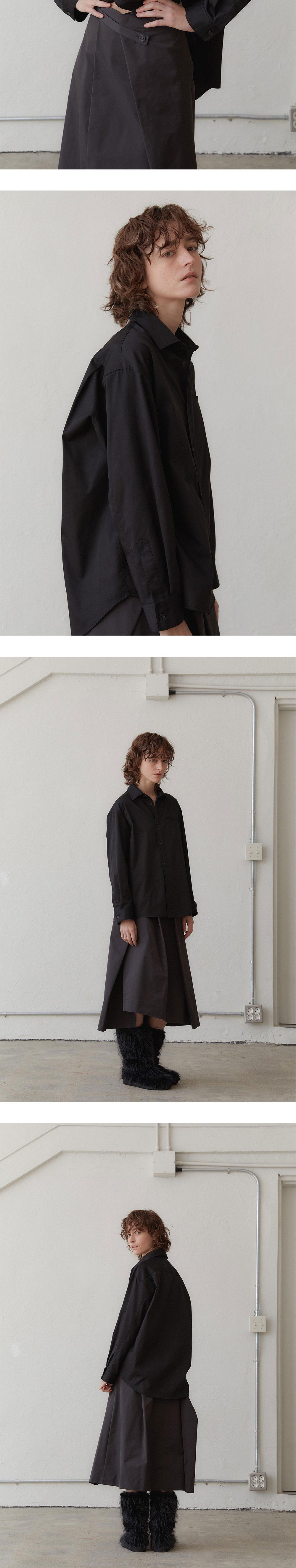 에핑글러 EP 코튼 컬러 셔츠 딥 초코 | Epingler | KREAM