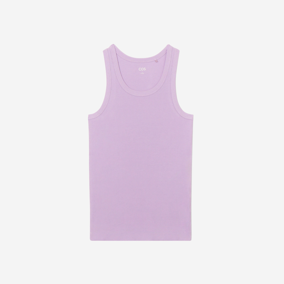 (W) 코스리브드 슬리브리스 탑 라일락 | COS | KREAM