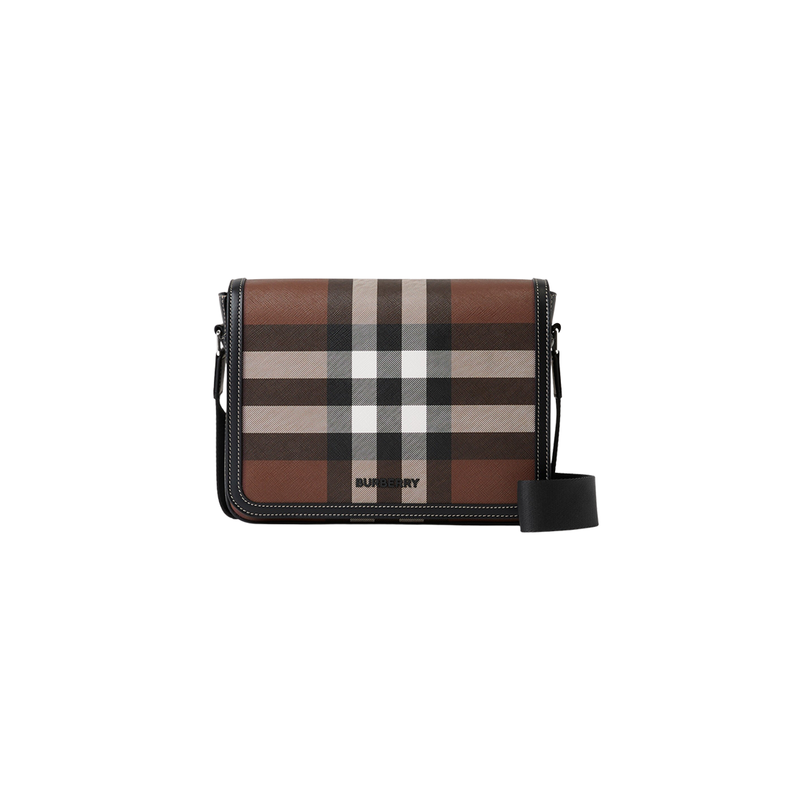 버버리 스몰 알프레드 메신저백 다크 버치 브라운 Burberry Kream
