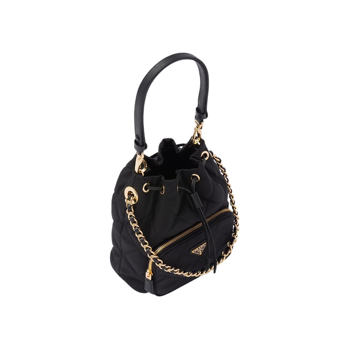 프라다 리에디션 1995 셰네 리나일론 숄더백 블랙 | Prada | KREAM