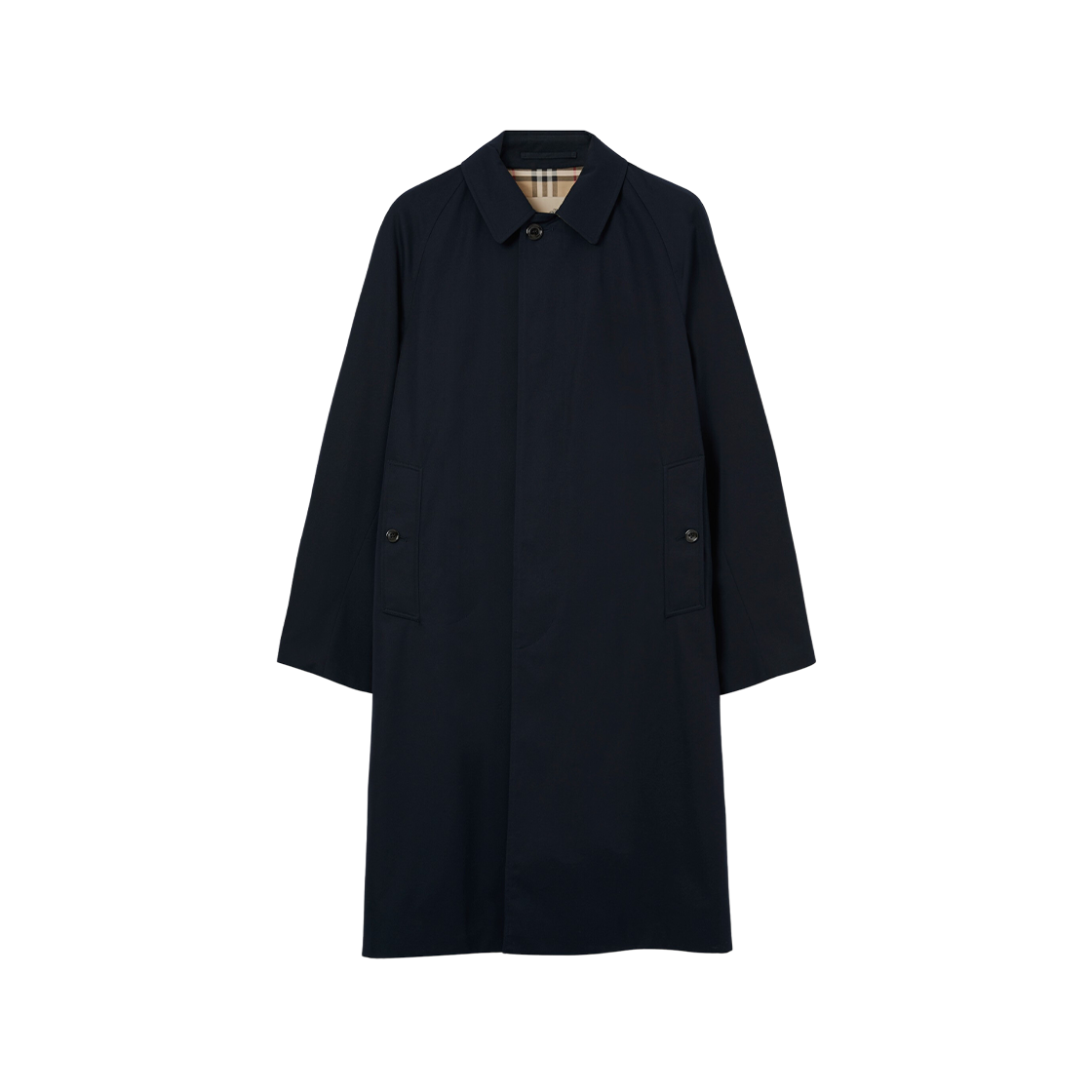 버버리 롱 캠든 헤리티지 카 코트 콜 블루 | Burberry | KREAM