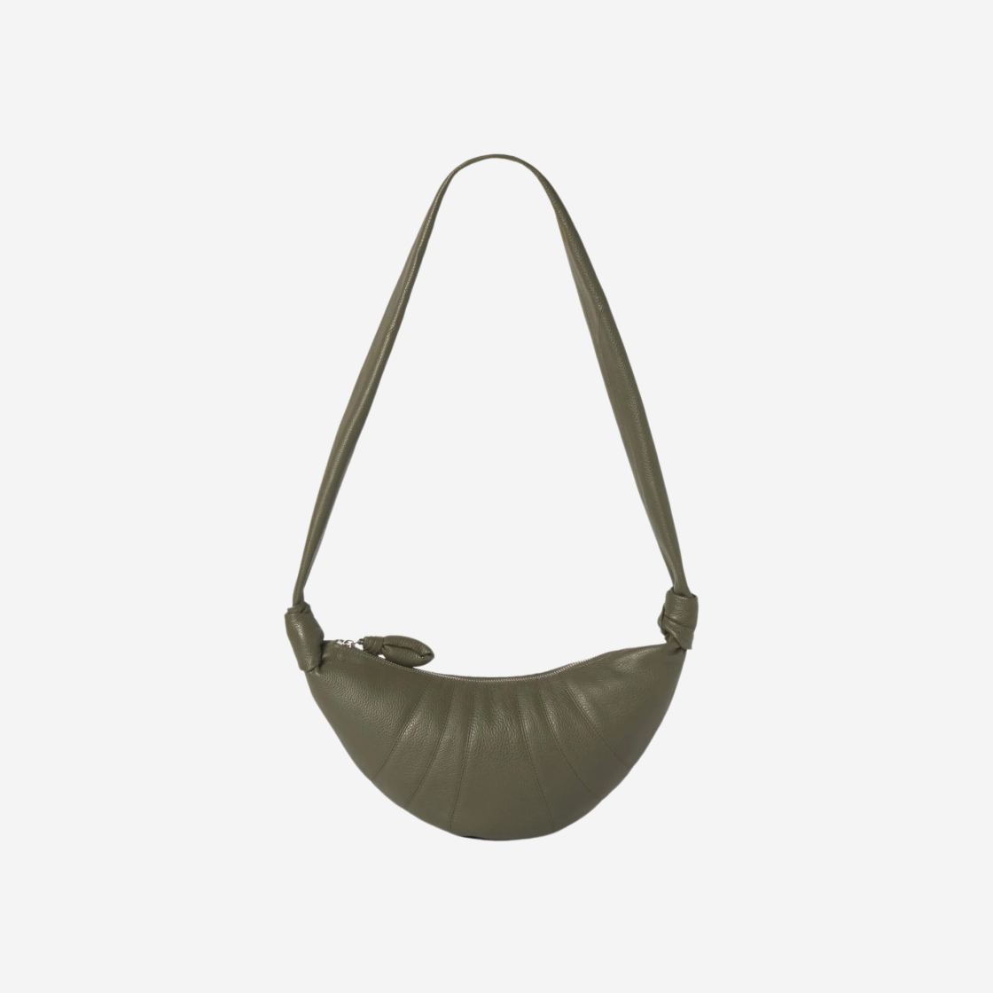 르메르 스몰 크루아상 백 소프트 그레인 레더 다크 모스 | Lemaire | KREAM