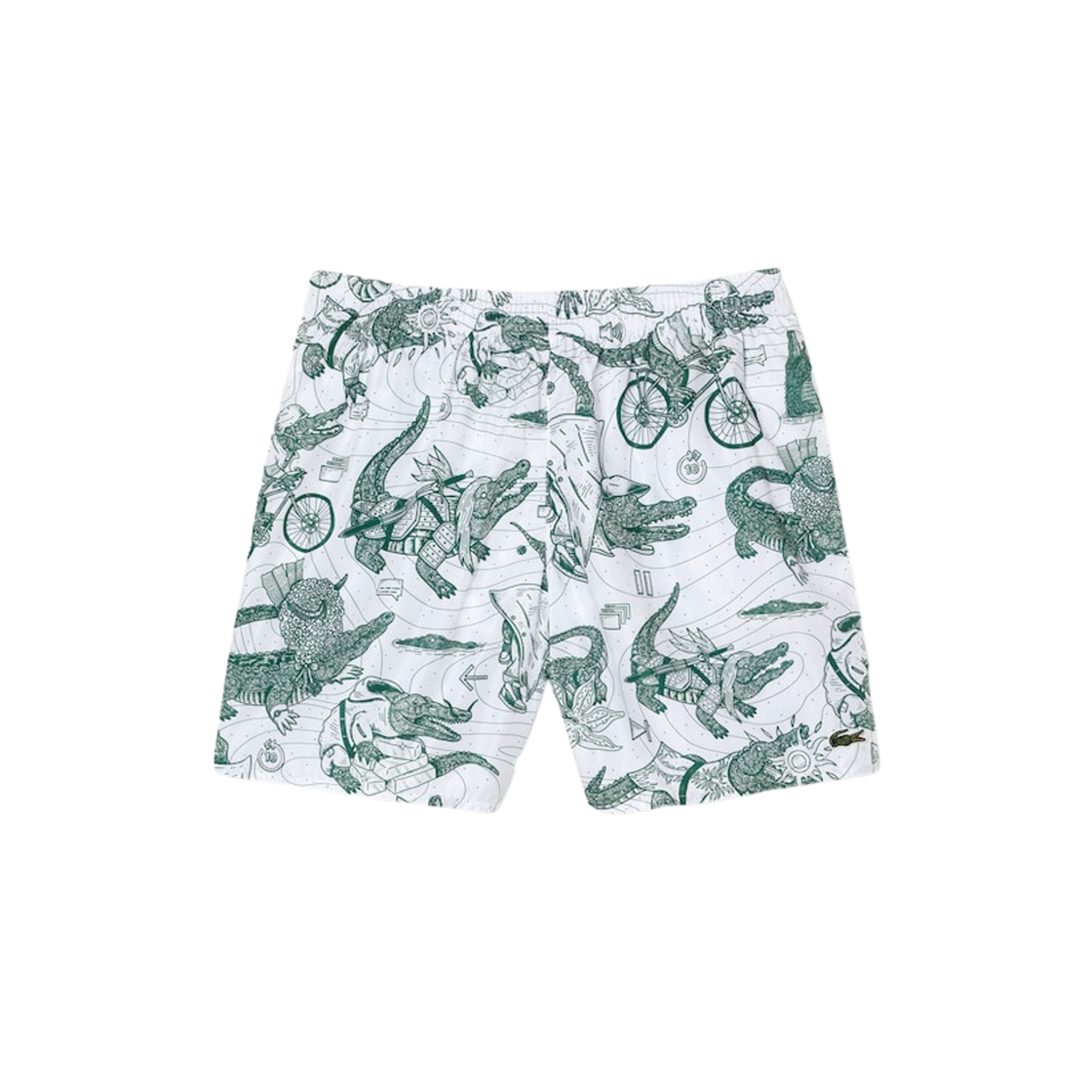 라코스테 X 넷플릭스 스윔팬츠 멀티컬러 Lacoste Kream