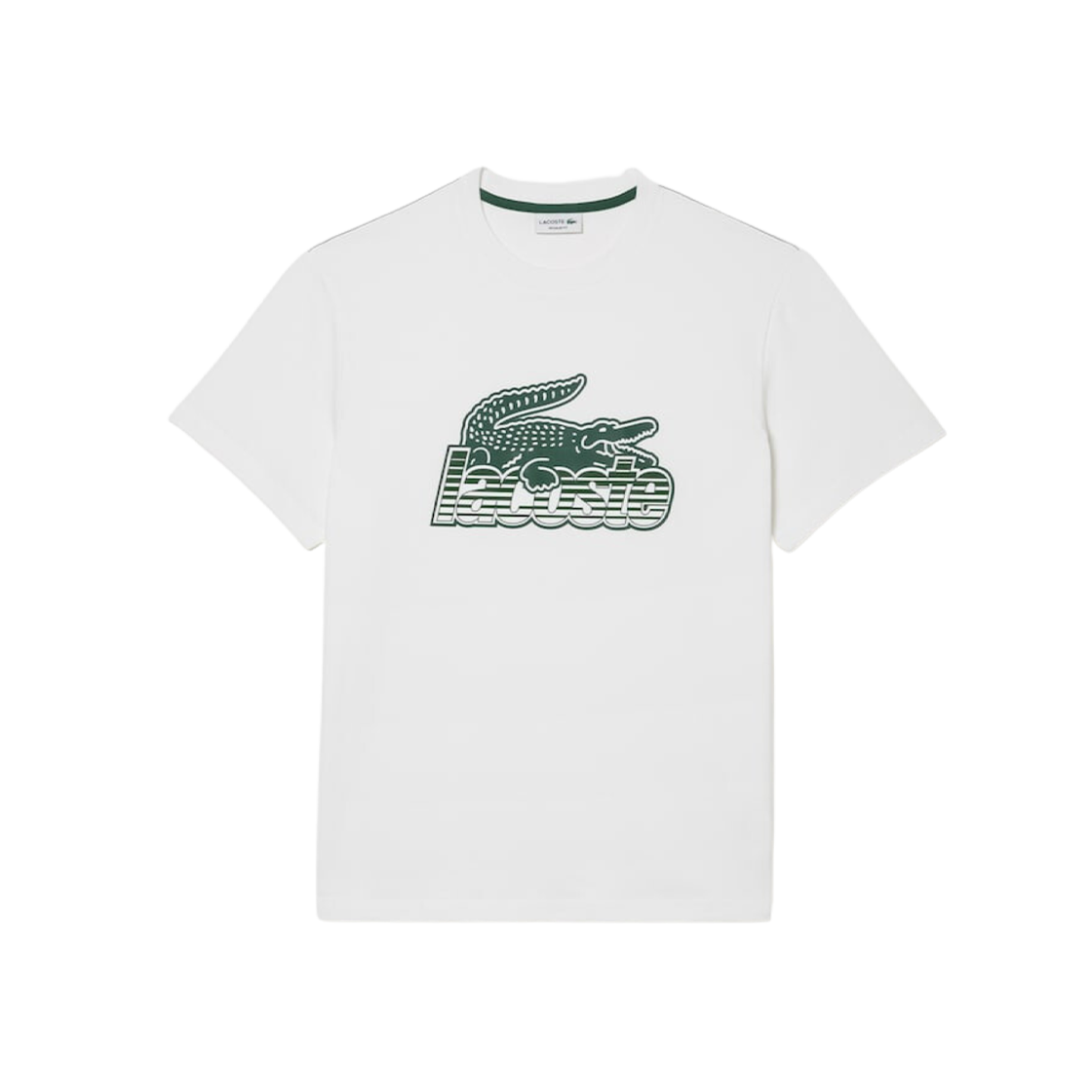 라코스테 네오 헤리티지 그래픽 티셔츠 화이트 | Lacoste | KREAM