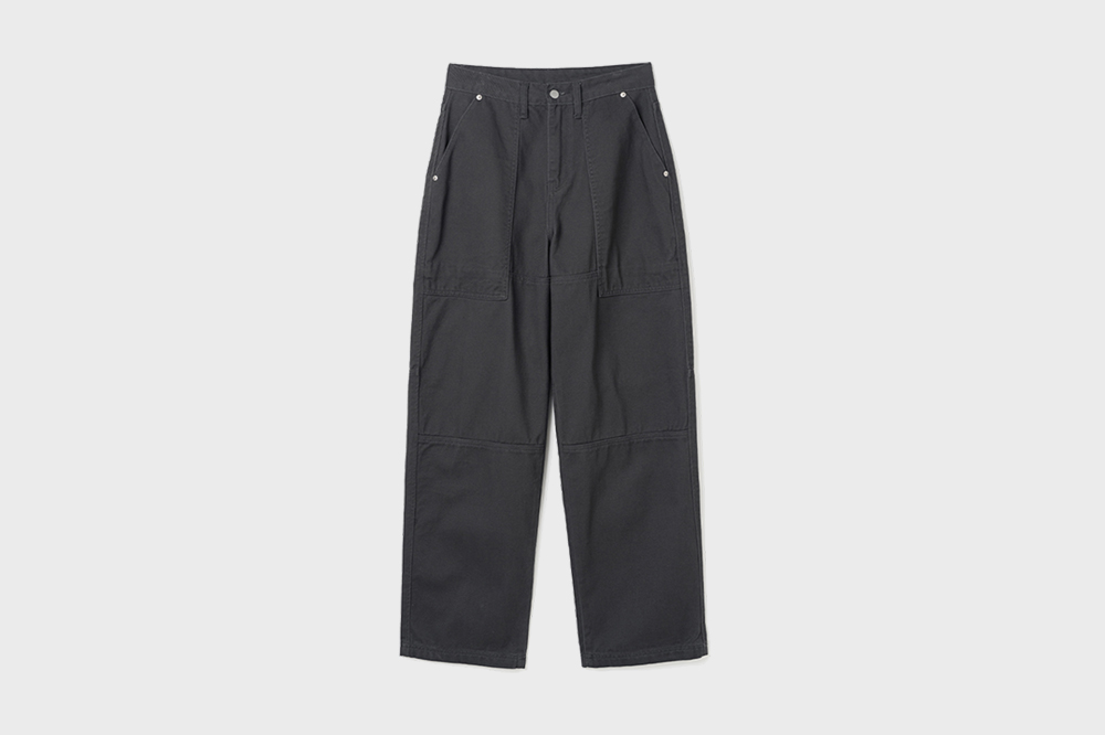 밀로 우먼 코튼 카브 팬츠 차콜 | MILLO WOMEN | KREAM