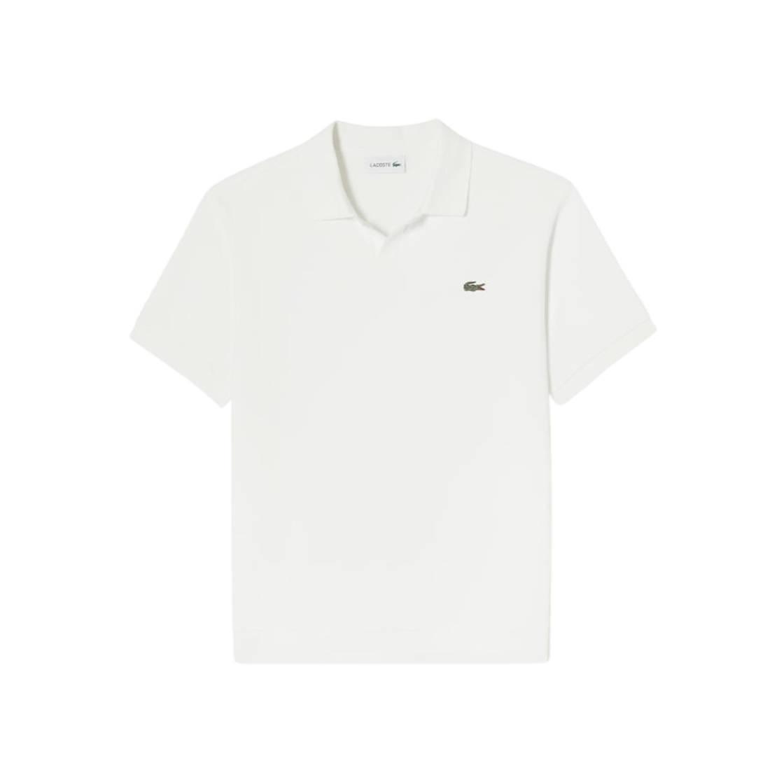라코스테 스트럭쳐 오픈 칼라 폴로 화이트 | Lacoste | KREAM