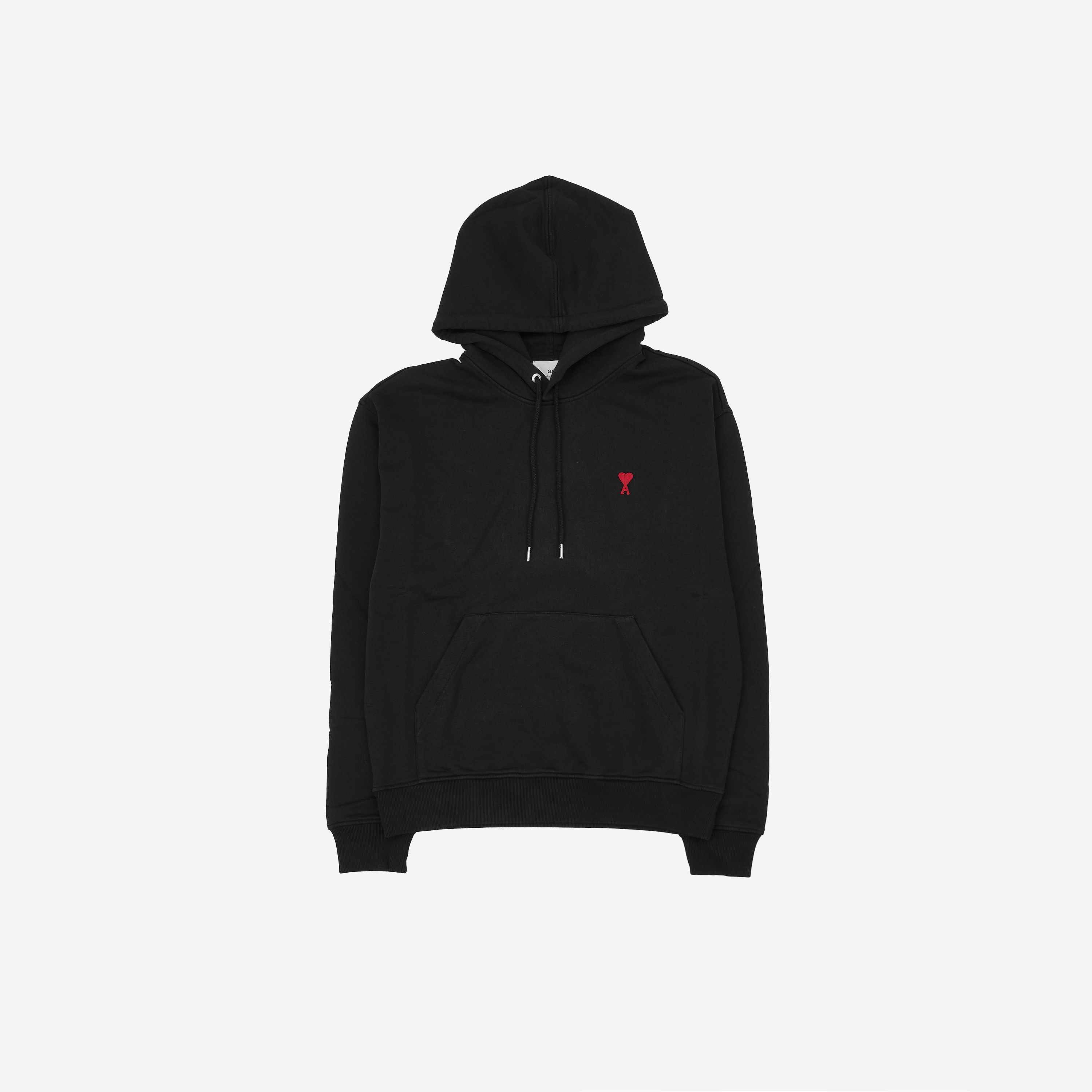 아미 스몰 하트 로고 후드 블랙 - 22SS | KREAM