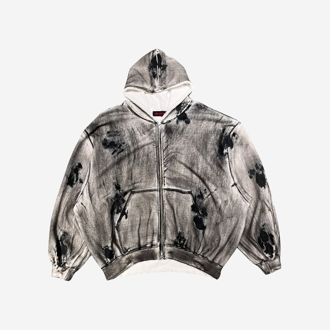 아워파스 074 더티 후드 집업 | Ourpas | KREAM