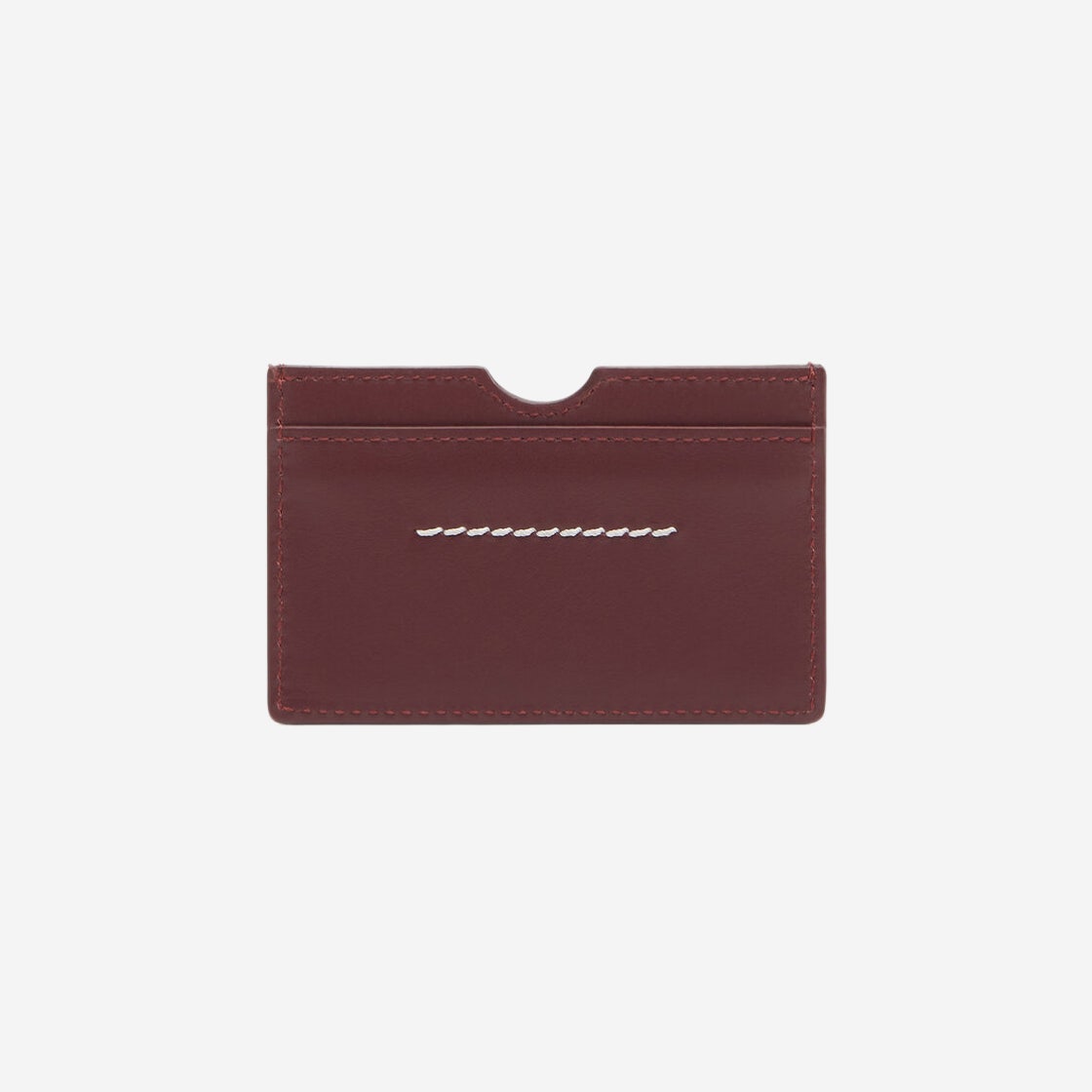 MM6 메종 마르지엘라 뉴메릭 로고 카드 홀더 포트 보르도 | MM6 Maison Margiela | KREAM
