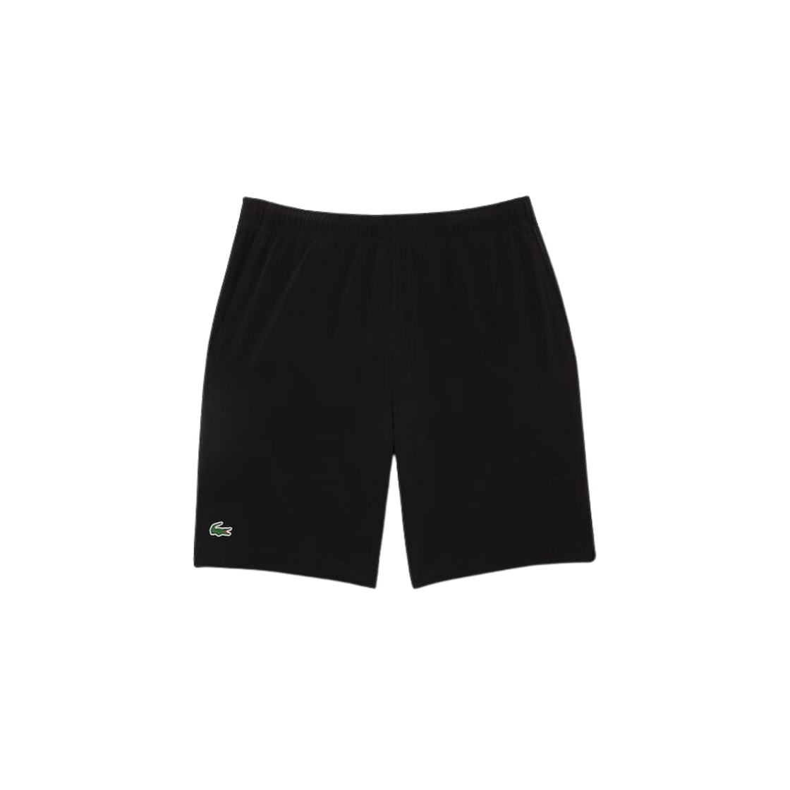 라코스테 베이직 테니스 쇼츠 블랙 화이트 Lacoste Kream