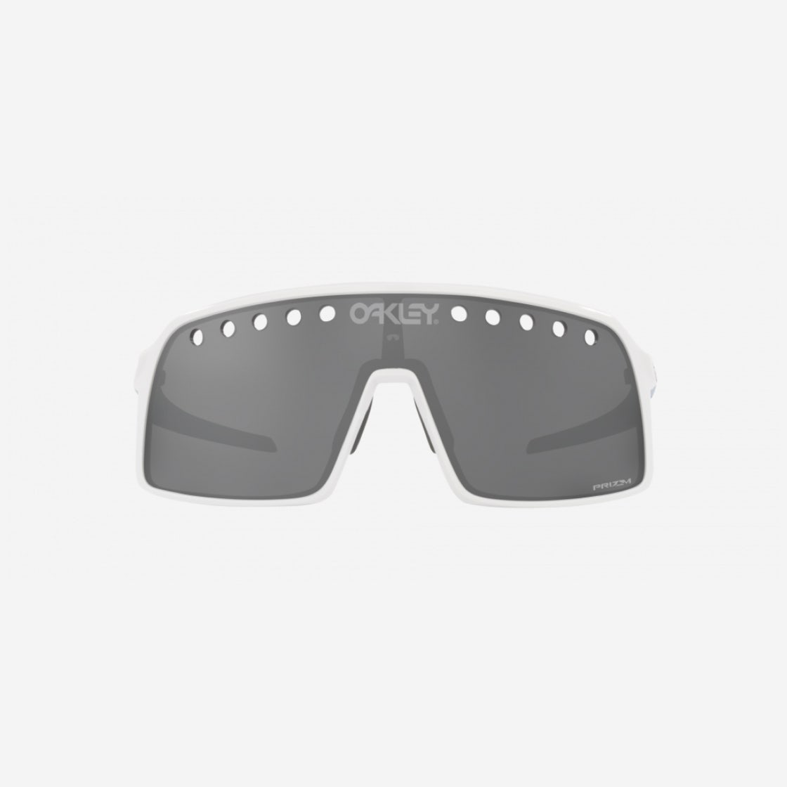 오클리 수트로 폴리쉬드 화이트 프레임 프리즘 블랙 렌즈 로우 브릿지 핏 | Oakley | KREAM