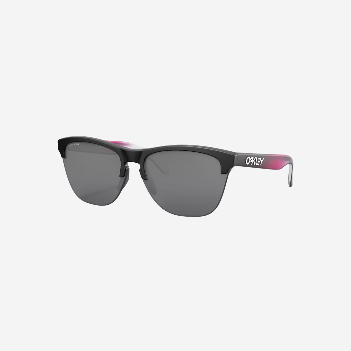 오클리 프로그스킨 이그니트 핑크 페이드 프레임 프리즘 블랙 렌즈 하이 브릿지 핏 | Oakley | KREAM