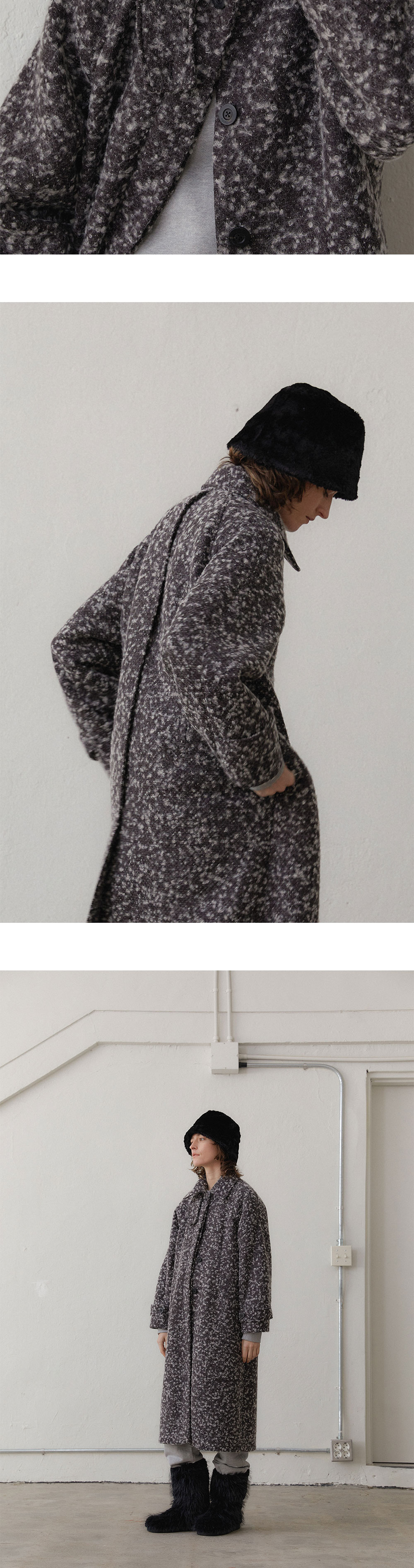 에핑글러 우먼 EP 버킷 햇 퍼 블랙 | Epingler | KREAM