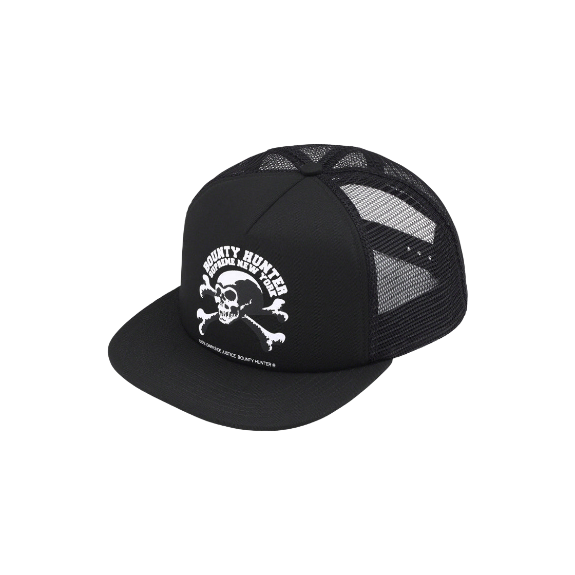 슈프림 x 바운티 헌터 메쉬 백 5-패널 캡 블랙 - 23FW | Supreme | KREAM