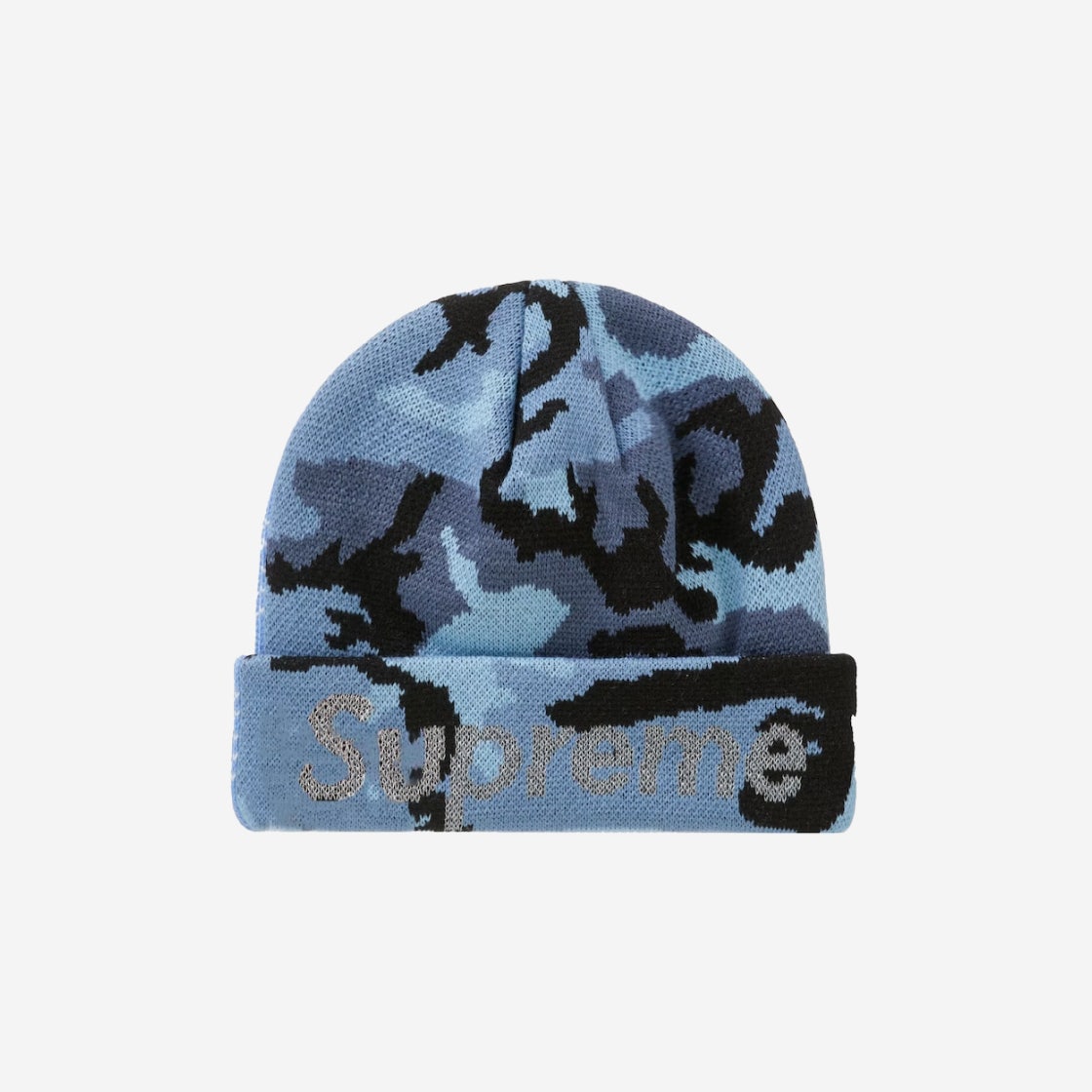 슈프림 뉴에라 스플릿 비니 블루 - 22FW | Supreme | KREAM