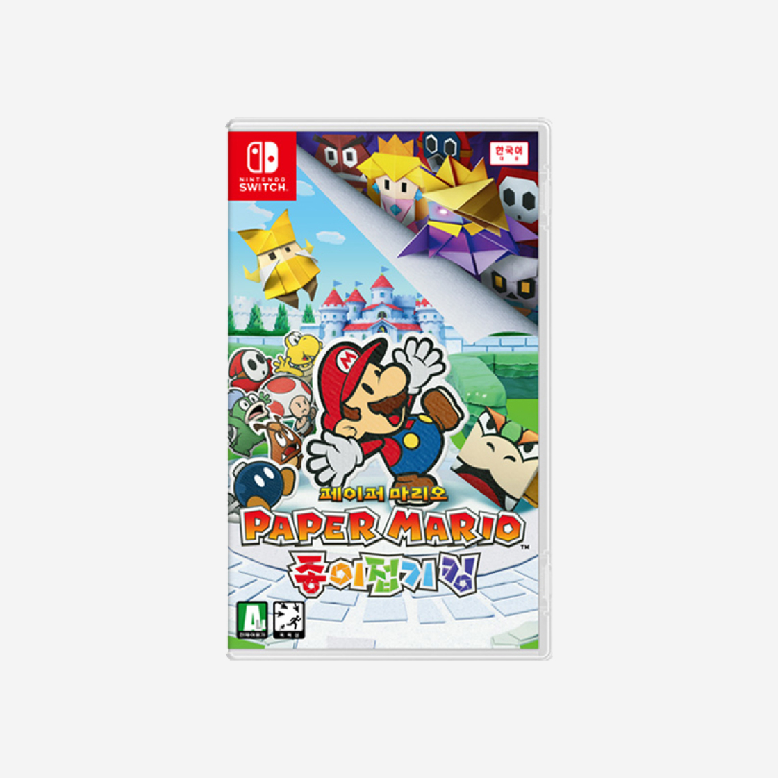 닌텐도 스위치 페이퍼 마리오 종이접기 킹 (국내 정식 발매 제품) | Nintendo | KREAM