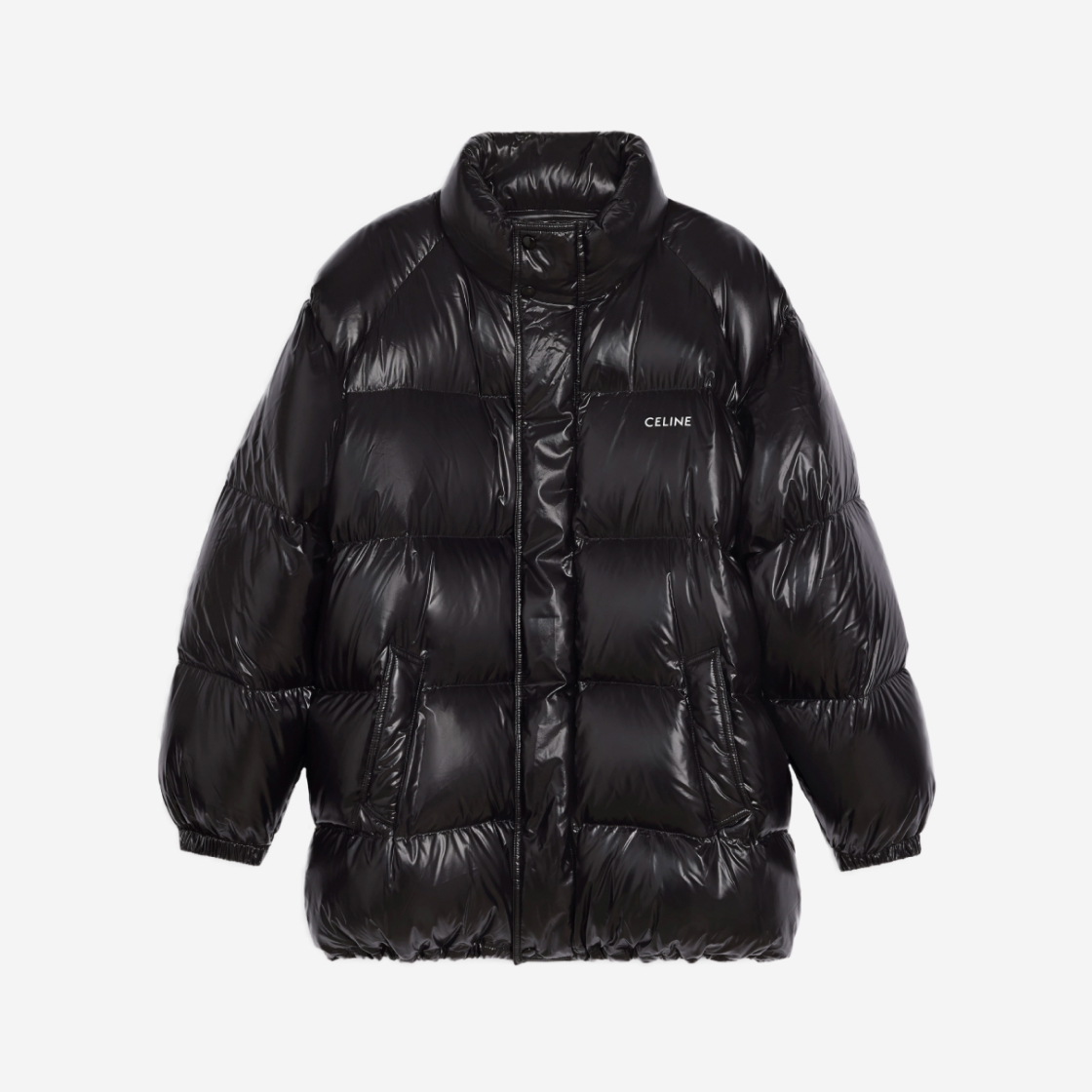 셀린느 라이트웨이트 나일론 파카 블랙 | Celine | KREAM