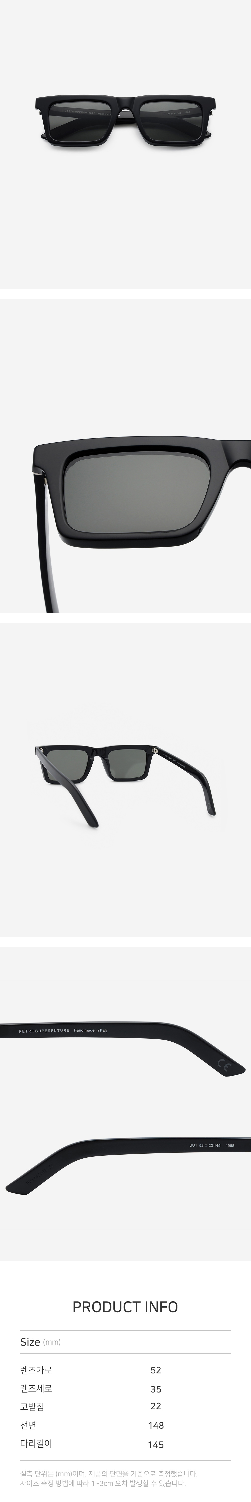 레트로슈퍼퓨처 1968 블랙 | Retrosuperfuture | KREAM