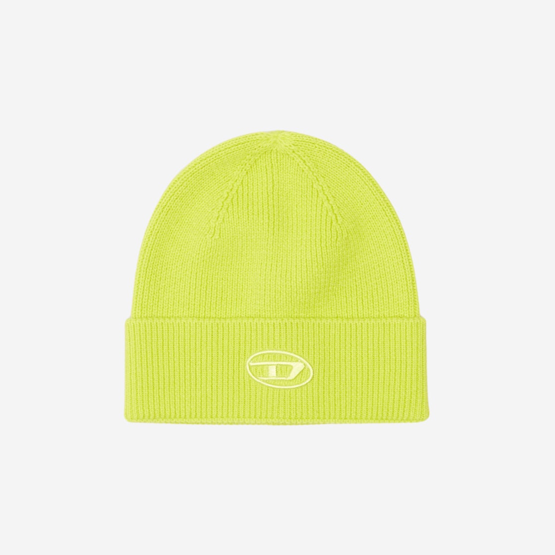 디젤 K-코더-풀리 B 립드 비니 D 자수 네온 그린 | Diesel | KREAM