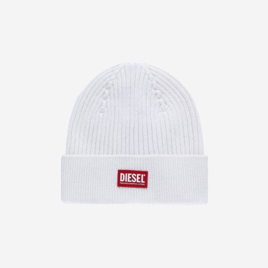 디젤 K-코더-G 2X2 립드 비니 로고 패치 레드 | Diesel | KREAM