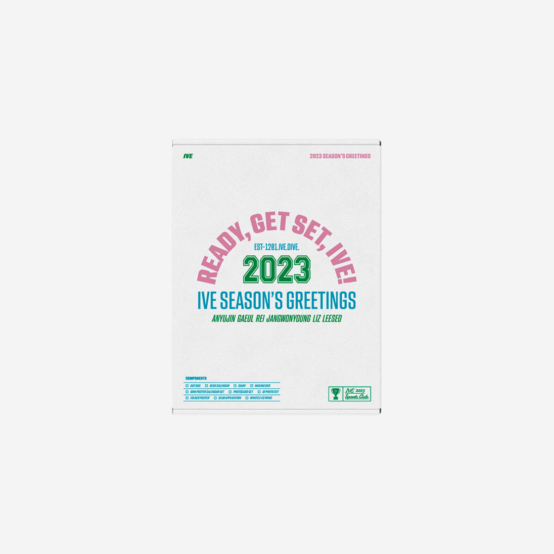 아이브 레디, 겟, 셋 아이브! 시즌 그리팅 2023 | Toys & Goods | KREAM