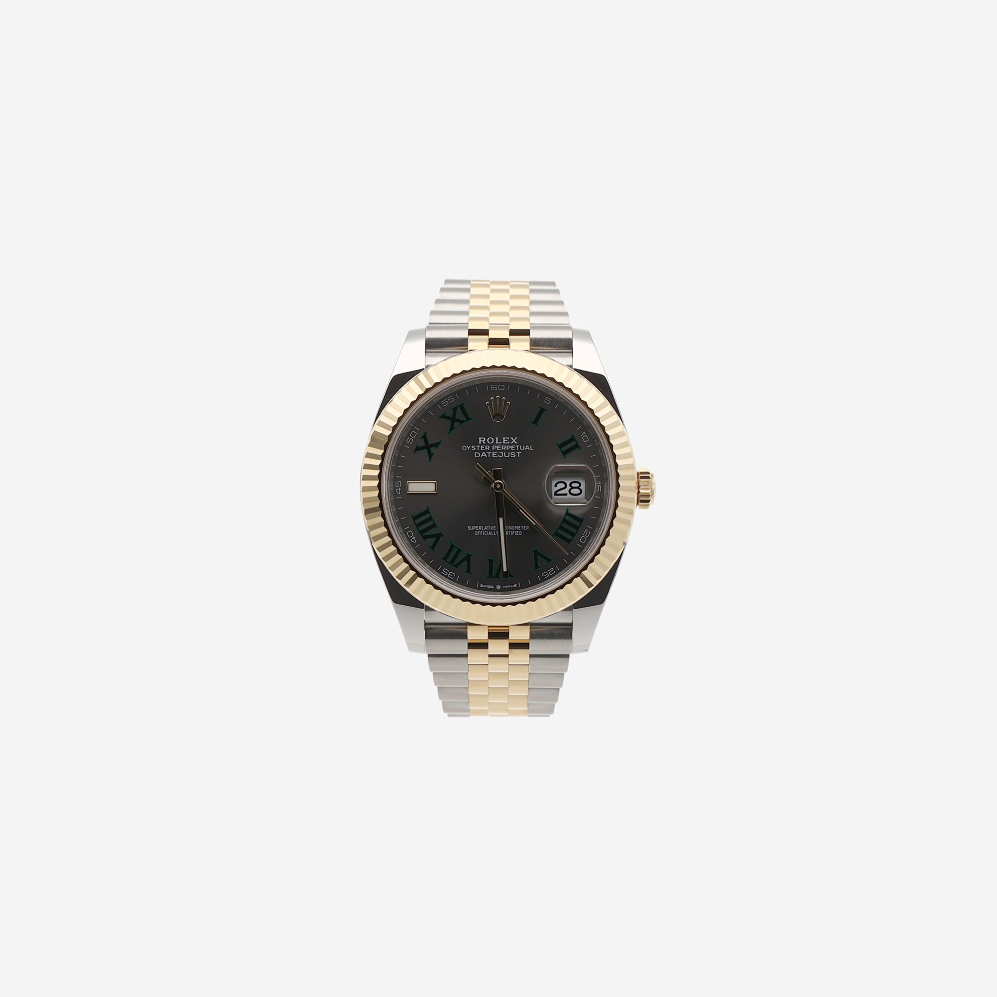 롤렉스 데이트저스트 41mm 126333 슬레이트 로만 쥬빌리 | KREAM
