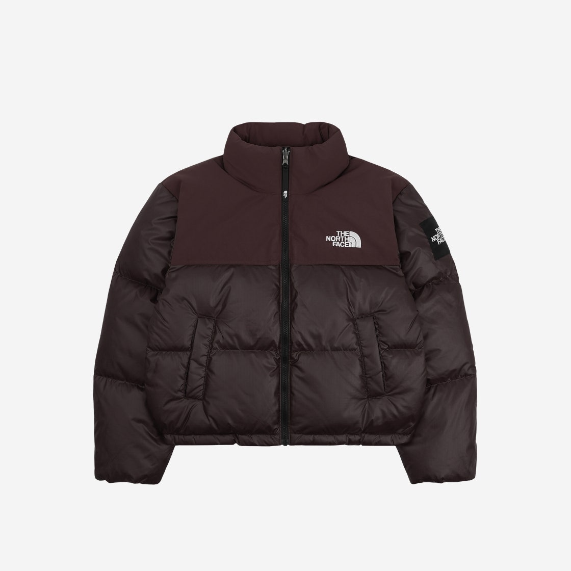 W 노스페이스 화이트 라벨 노벨티 눕시 다운 자켓 코코아 브라운 The North Face Kream