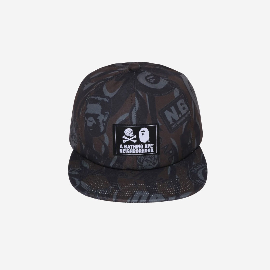 베이프 x 네이버후드 캡 블랙 | BAPE | KREAM