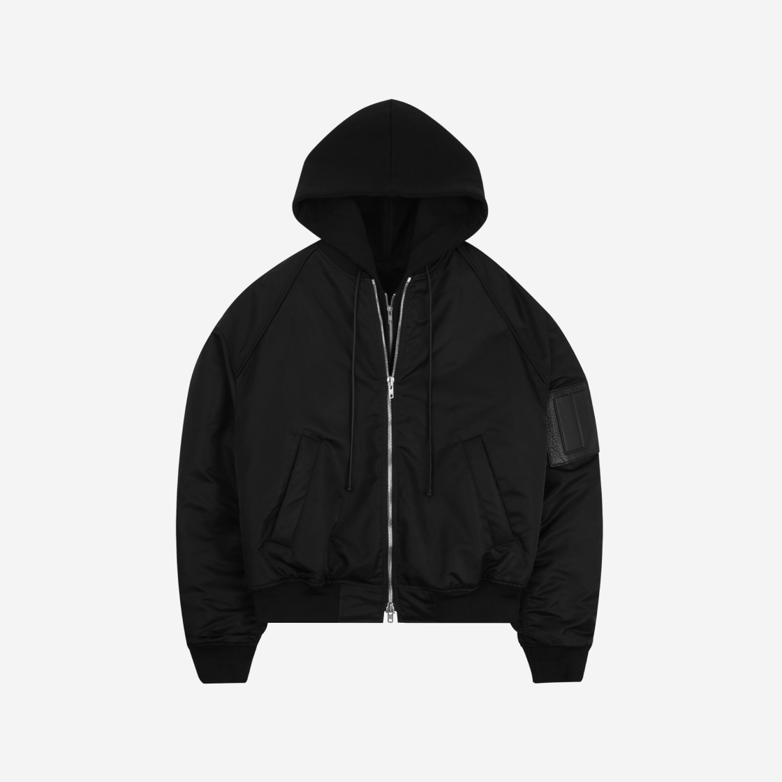 준지 후드 디테처블 MA-1 점퍼 블랙 - 23SS | JUUN.J | KREAM