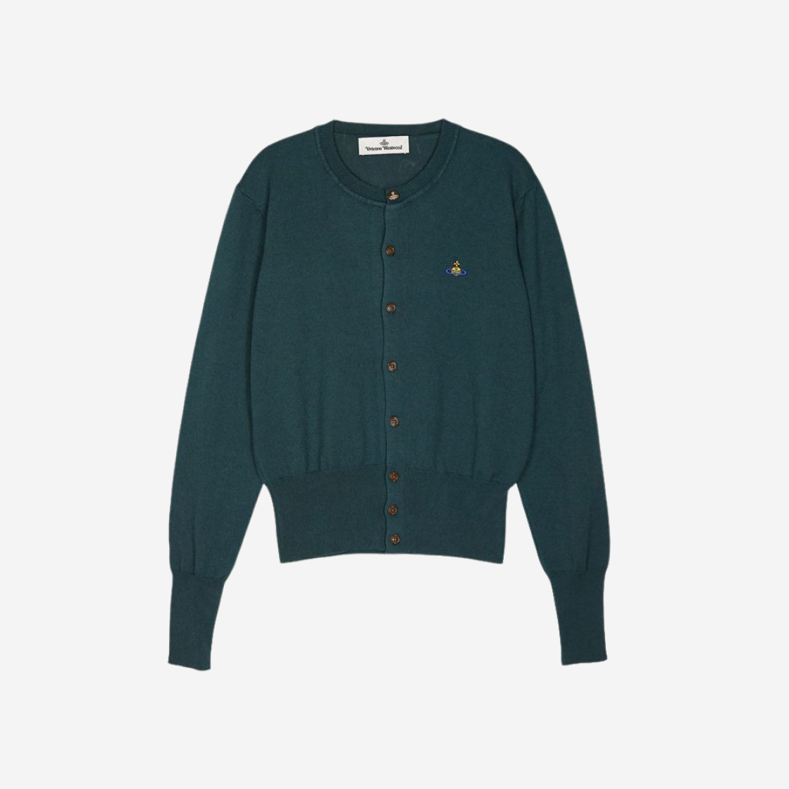 (W) 비비안 웨스트우드 베아 가디건 에메랄드 | Vivienne Westwood | KREAM