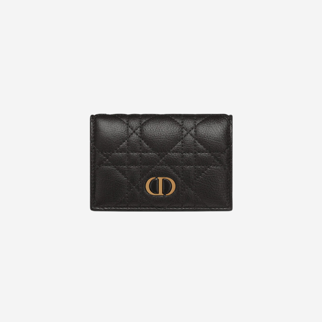 디올 카로 XS 지갑 서플 까나쥬 카프스킨 블랙 | Dior | KREAM