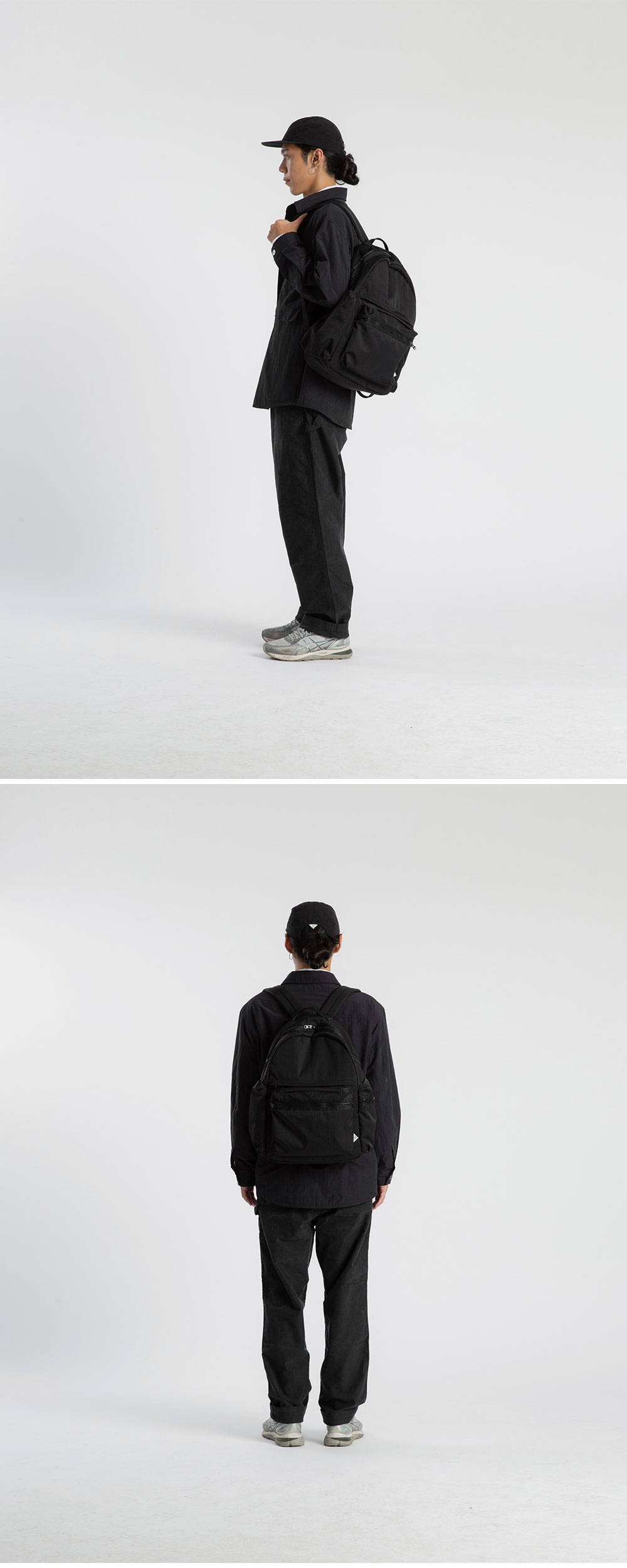 파운드 포켓 워커 백팩 블랙 | Found Pocket | KREAM