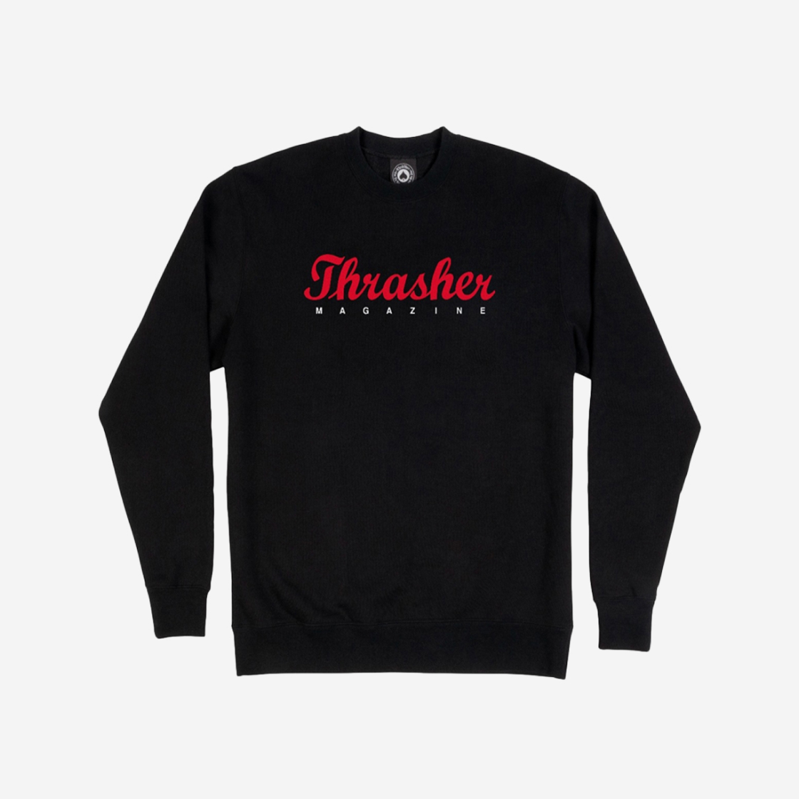트레셔 스크립트 크루 블랙 | THRASHER | KREAM