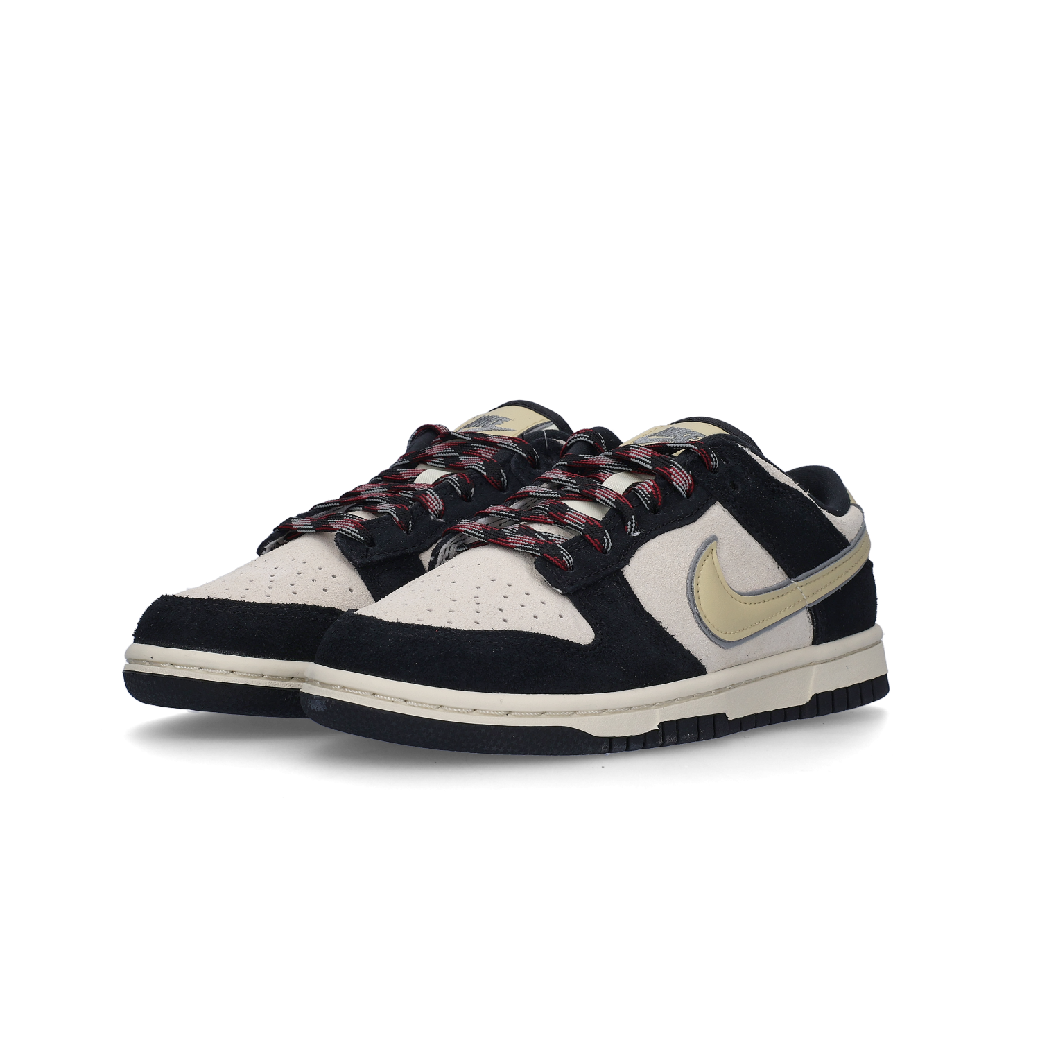 (W) 나이키 덩크 로우 LX 블랙 스웨이드 | KREAM