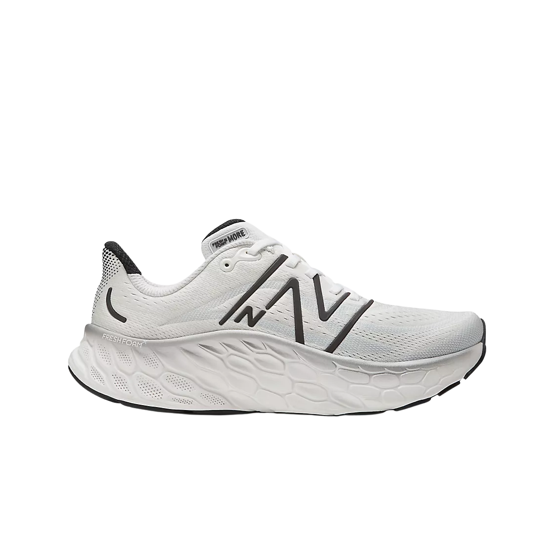 뉴발란스 프레쉬 폼 X 모어 v4 화이트 블랙 메탈릭 - 2E 와이드 | New Balance | KREAM