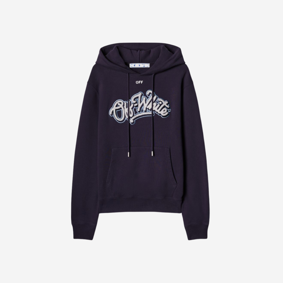 오프화이트 C/O 시카고 불스 후드 네이비 블루 | Off-White | KREAM