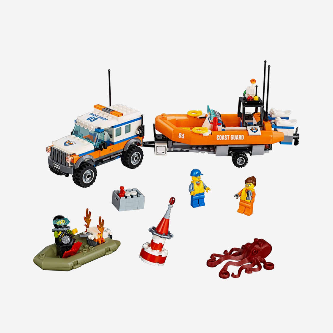 레고 해안 경비대 긴급출동 팀 | Lego | KREAM