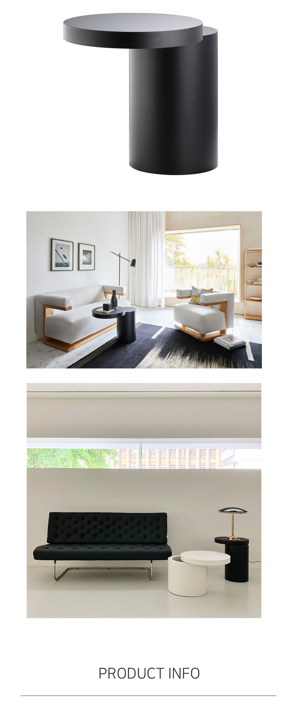 텍타 K8A 카우치 테이블 블랙 페닉스 | Tecta | KREAM