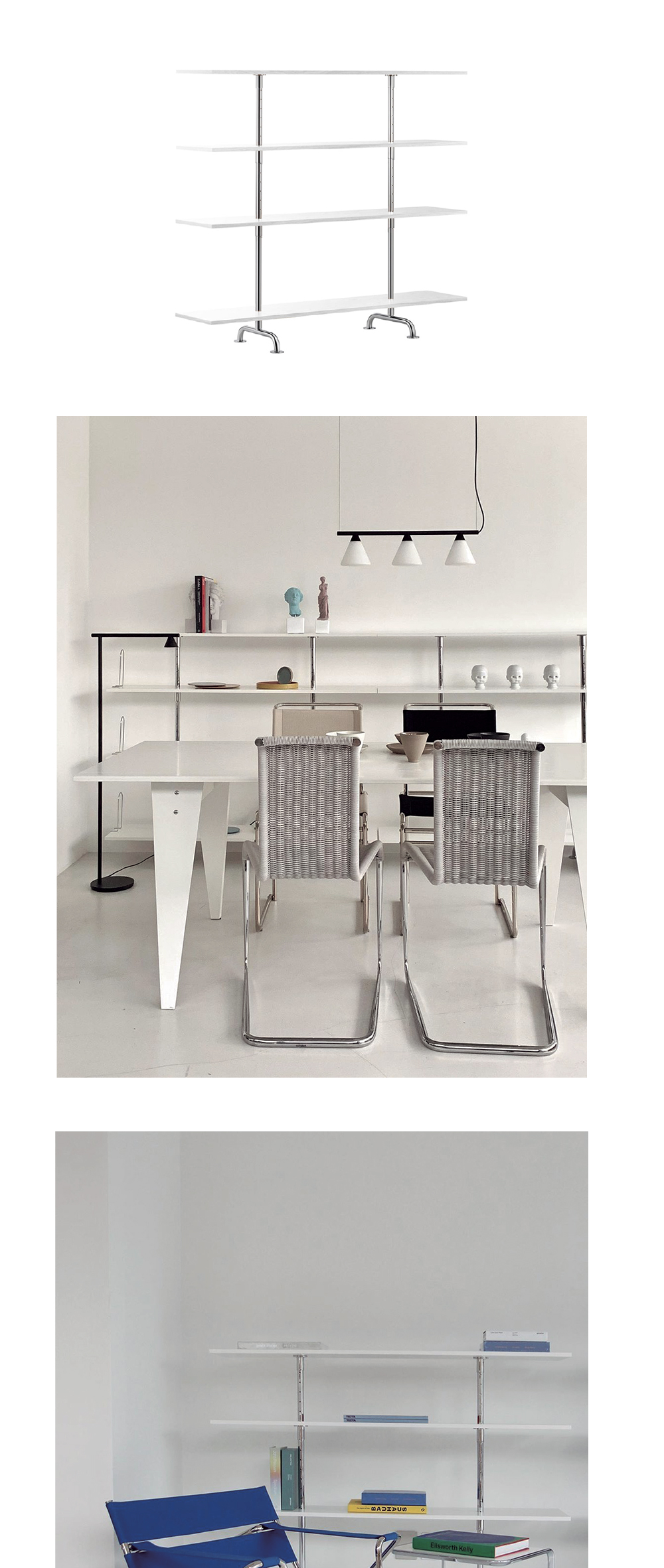 텍타 S44 책 선반 화이트 | Tecta | KREAM