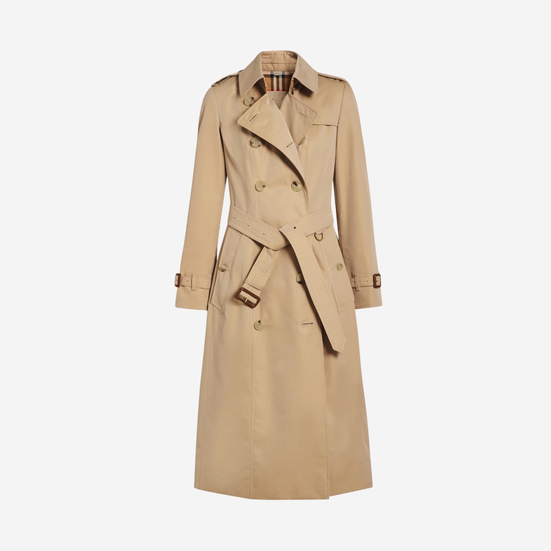 (W) 버버리 롱 첼시 헤리티지 트렌치 코트 허니 | Burberry | KREAM