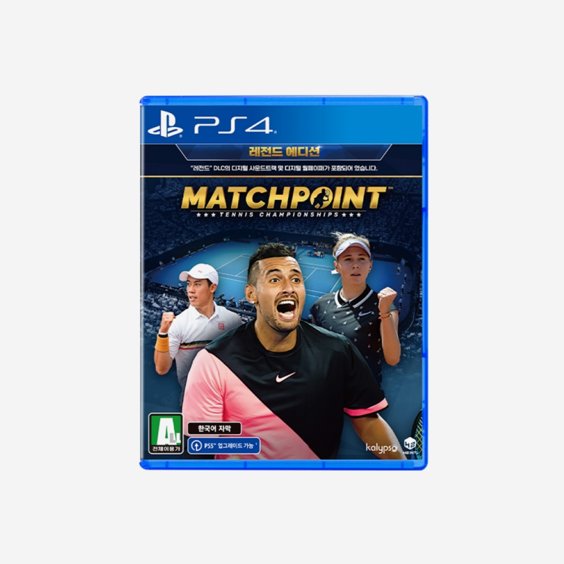 플레이스테이션 4 매치포인트 테니스 챔피언쉽 (국내 정식 발매 제품) | PlayStation | KREAM