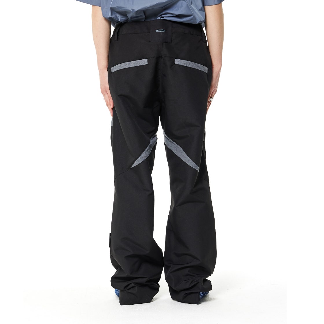 오프닝프로젝트 립스탑 스플릿 팬츠 블랙 | Opening Project | KREAM