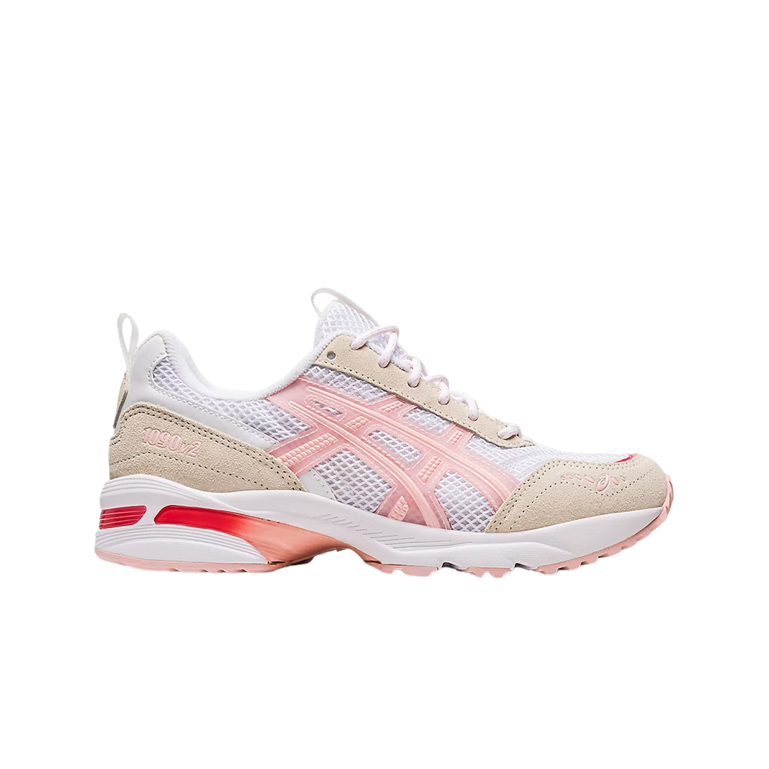 (W) 아식스 젤 1090 V2 화이트 프로스티드 로즈 | Asics | KREAM