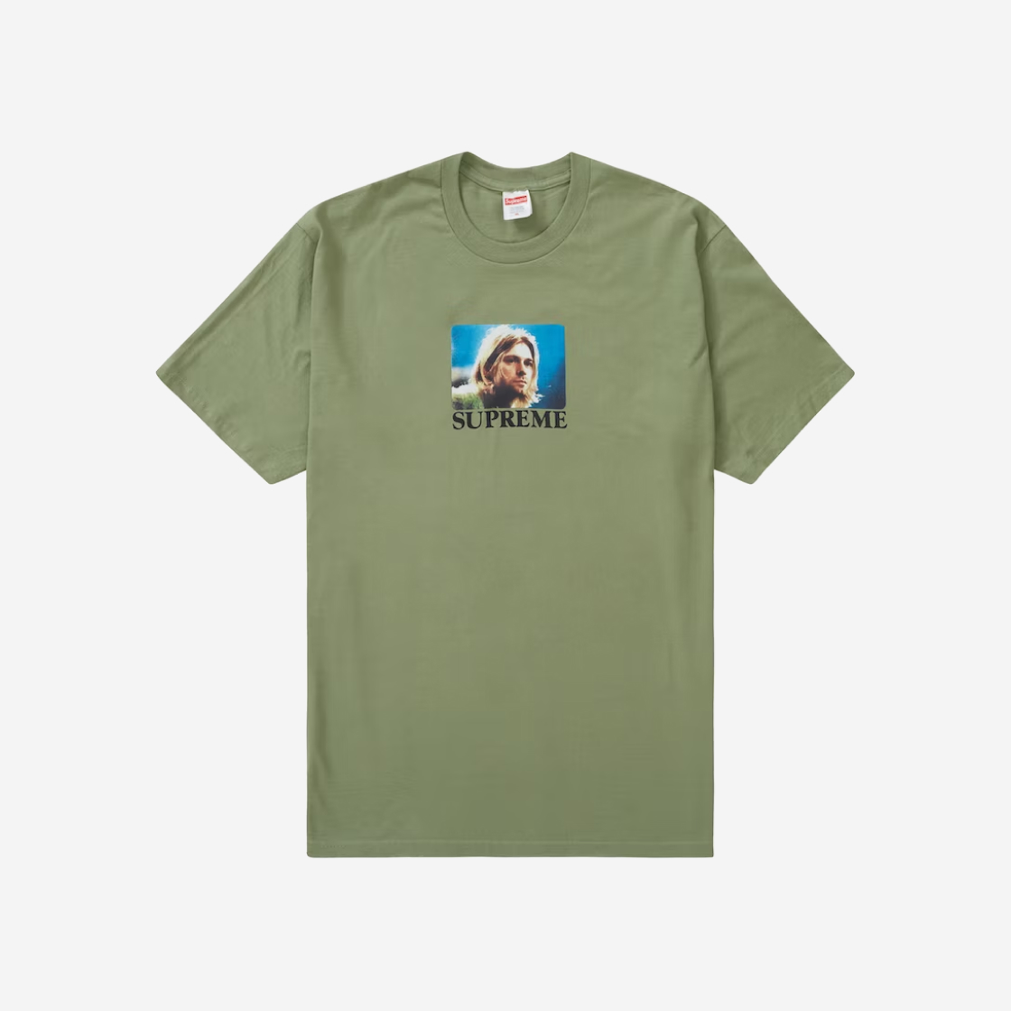 슈프림 커트 코베인 티셔츠 라이트 올리브 - 23SS | Supreme | KREAM