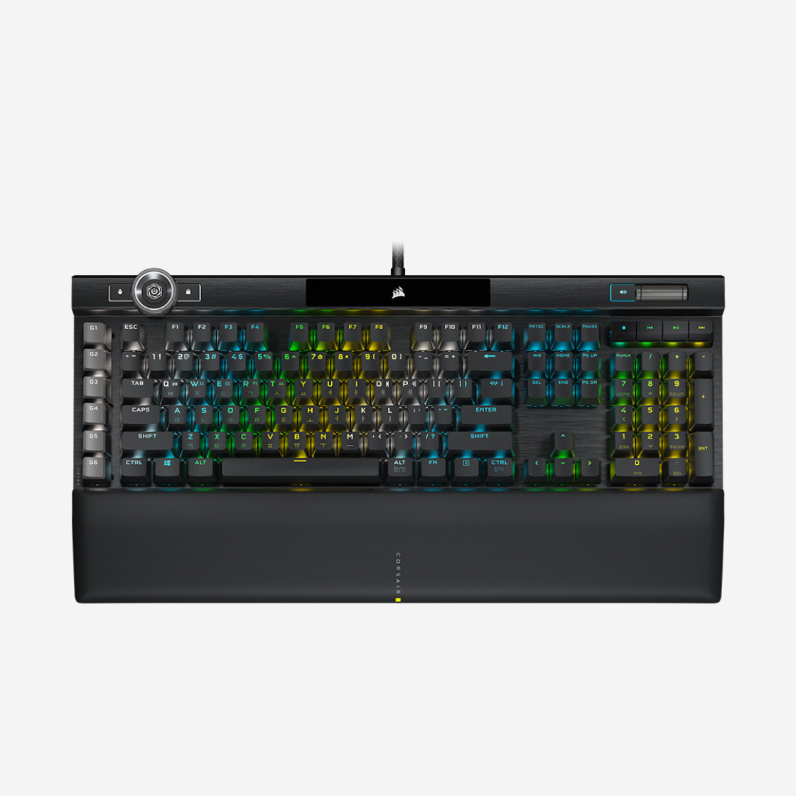 커세어 K100 RGB OPX 블랙 국문 자판 (국내 정식 발매 제품) | Corsair | KREAM
