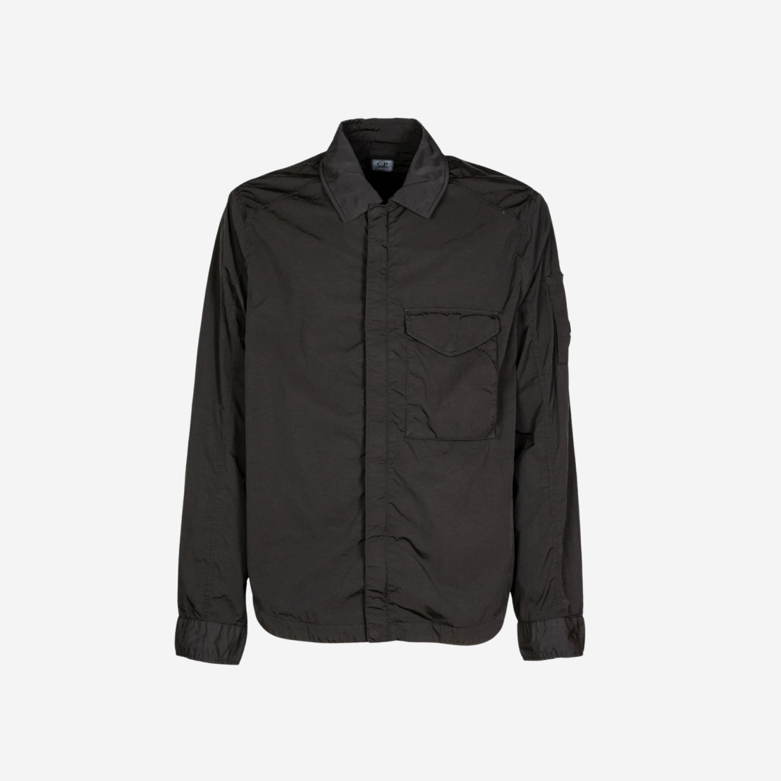 C.P. 컴퍼니 크롬-R 오버셔츠 블랙 - 23SS | C.P. Company | KREAM