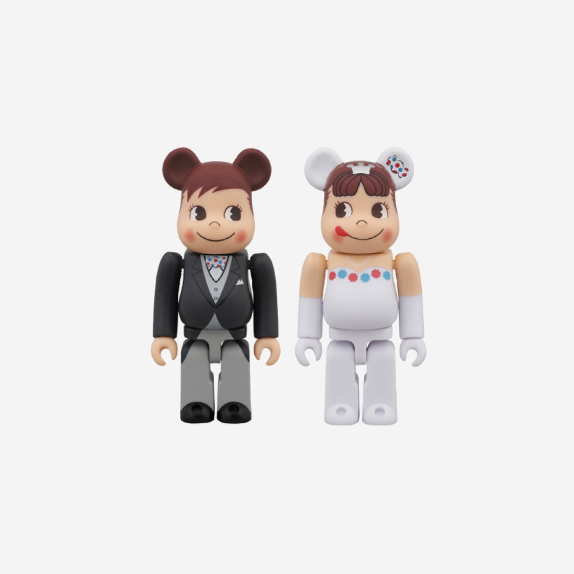 베어브릭 페코짱 & 포코짱 웨딩 2 팩 100% | Bearbrick | KREAM