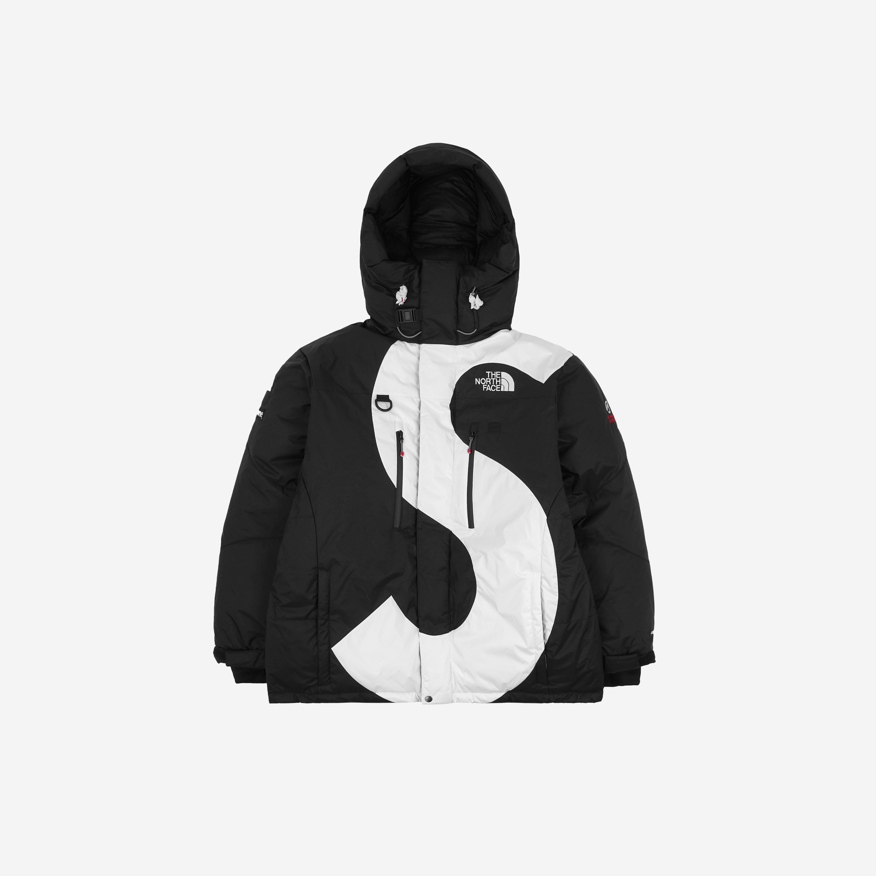 슈프림 x 노스페이스 S 로고 서밋 시리즈 히말라야 파카 블랙 - 20FW | KREAM