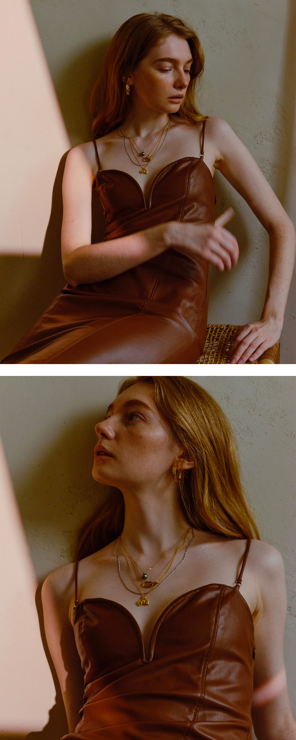 마망에필레 우먼 마 페를레 누아르 네클리스 | Maman et Fille | KREAM