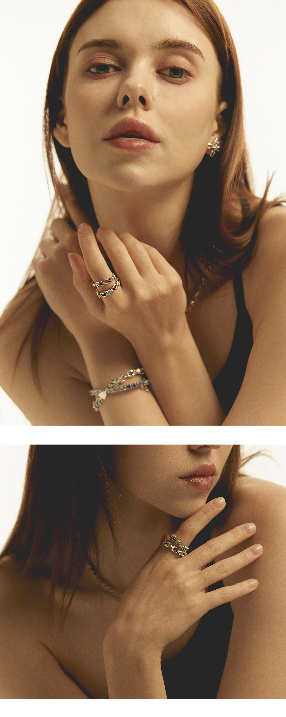 스쿠도 돌핀 화이트 스톤 링 | SCUDO | KREAM